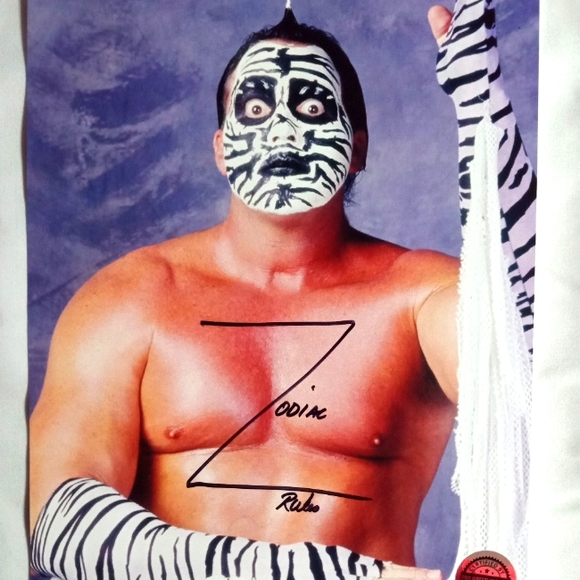 Pro Wrestling Tees | Art | Zodiacautograph 8x Photo Wwe Wwf Wcw Pro ...